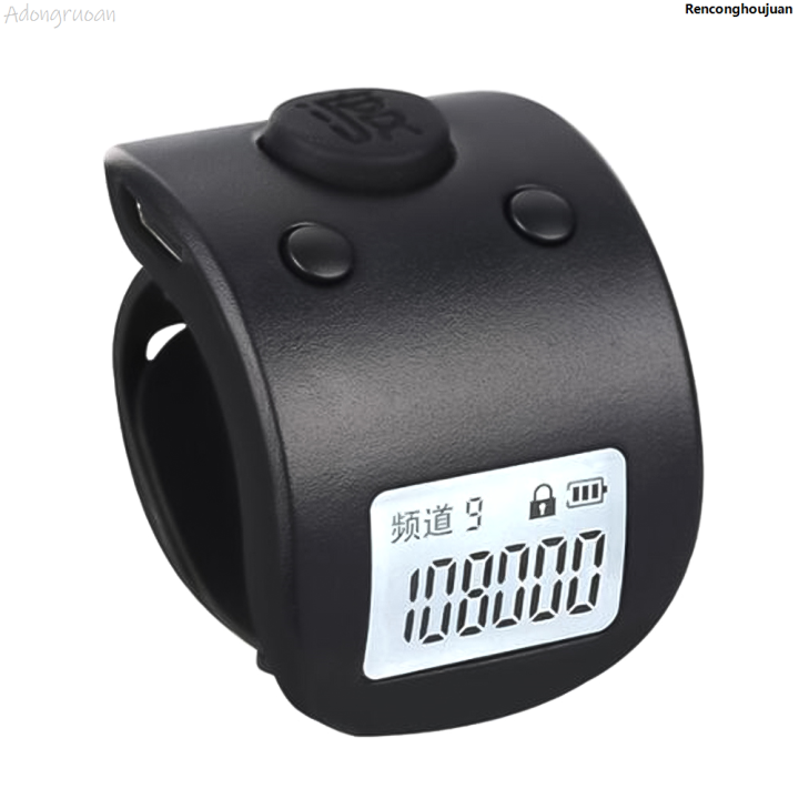 WeihonghunfeiMini Digital LCD Electronic Finger Counter Ring Hand Tally ...