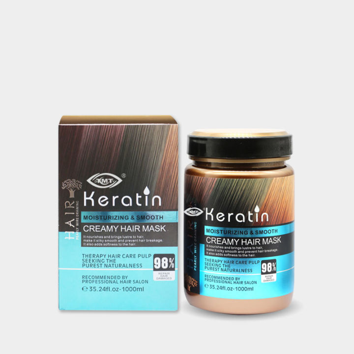 Keratin Moisturizing & Smooth Creamy Hair Mask-1000ml | Daraz.com.np
