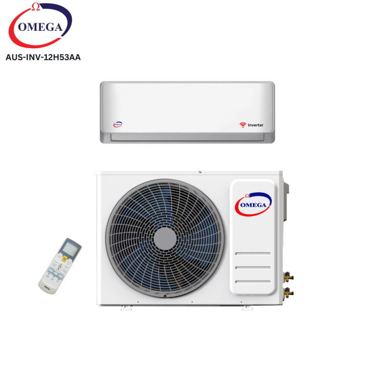 OMEGA 1.0 Ton Inverter Wall mount Air Conditioner - AUS-INV-12H53AA ...