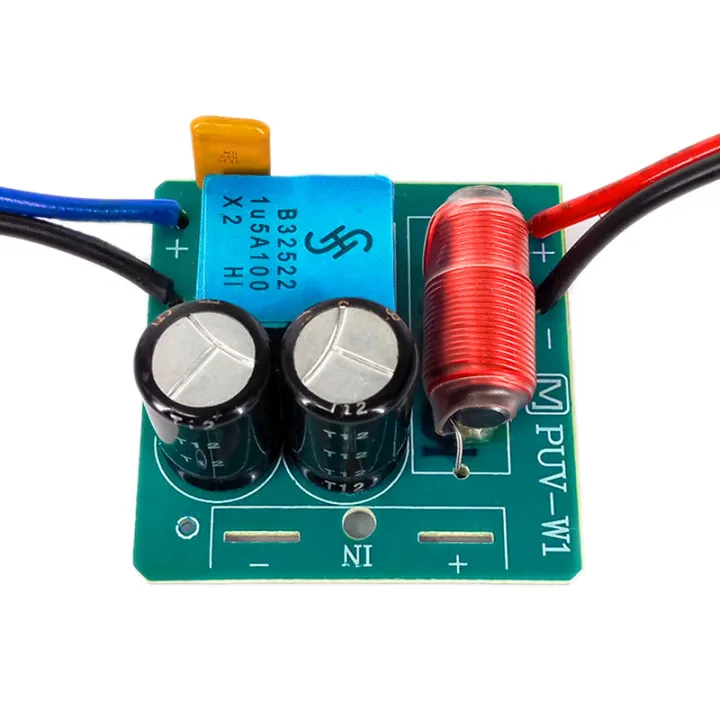 60W 2 Way Audio Speaker Frequency Divider Treble Bass TWS 2 Unit ...