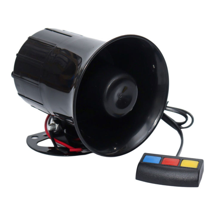 3 Sound Emergency Siren For Vehicle Loud Sound Electric Warning Alert ...