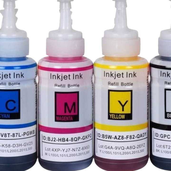 Ink For Epson Inkjet Printer Set of 4 Color | Daraz.com.np