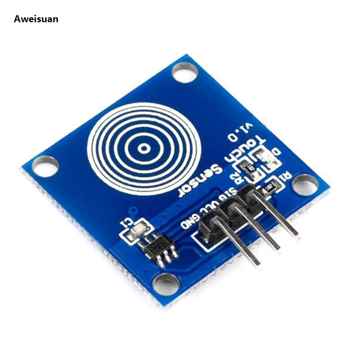 Aweisuan 10-1PCS TTP223 Digital Sensor Module TTP223B 1 Channel Jog ...