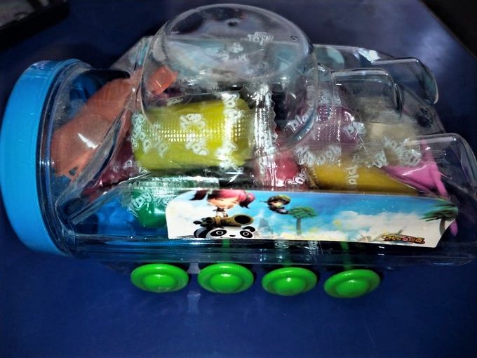 Dough Multicolours Bus Shape Clay | Daraz.com.np