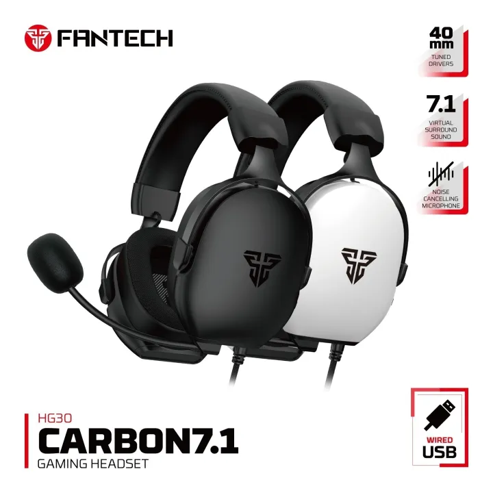 FANTECH HG30 CARBON 7.1 Surround Sound Gaming Headset | Daraz.com.np