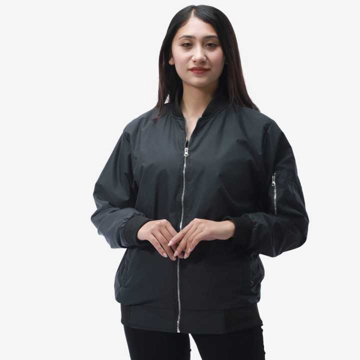 Summer Double Layered Bomber Jacket For women. - Fashion | Jackets For ...