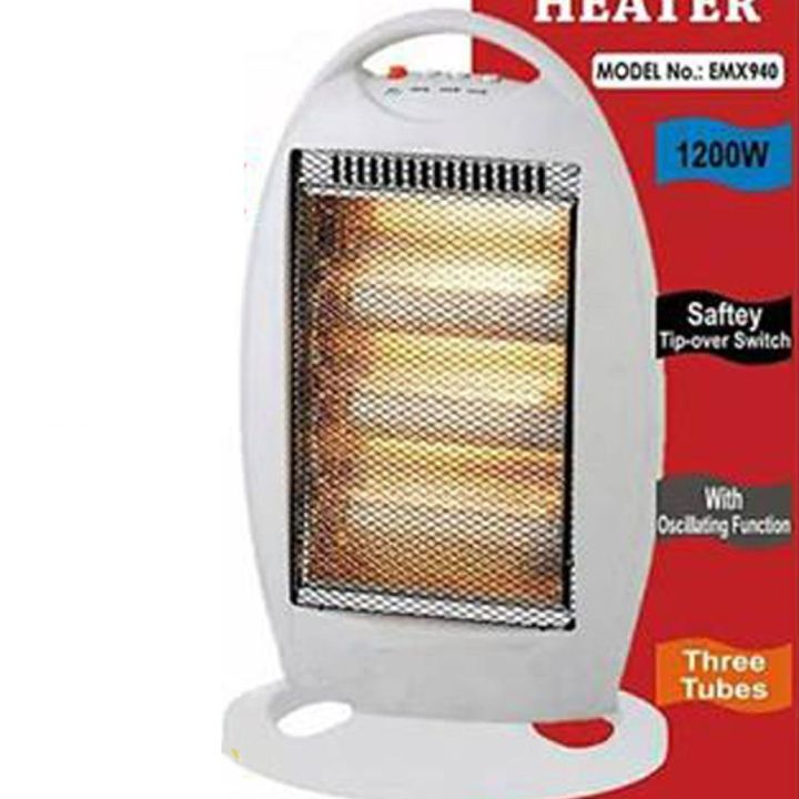 1200W Electromax 3 Rod Electronic Heater | Daraz.com.np