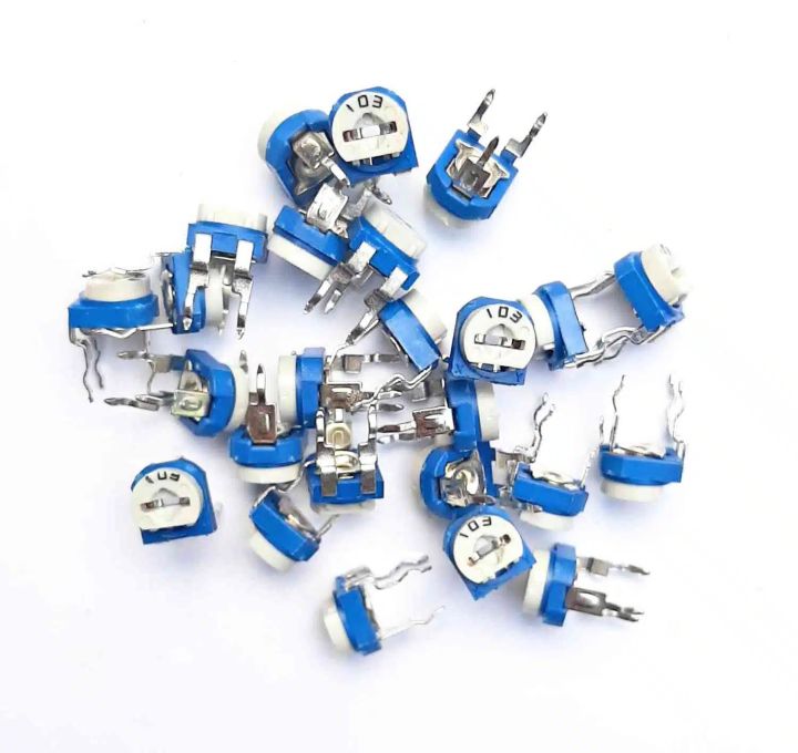 5 pcs Preset Resistor Trimmer Potentiometer 10k, Vertical PCB(5 pieces ...