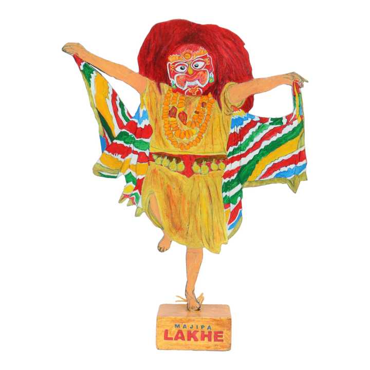 Majipa Lakhe CNC Art Design For Decoration 12 Inch | Daraz.com.np