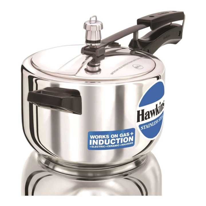 Hawkins Stainless Steel HSS40 Induction Bottom Pressure Cooker 4 Liter ...