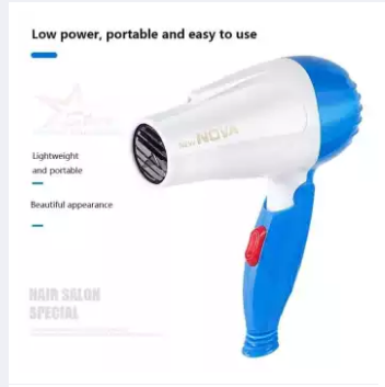 Nova Folding Hair Dryer - 1000 Watt | Daraz.com.np