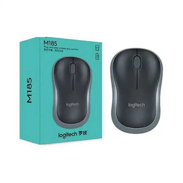 M185 Wireless Mouse 2.4 GHz with USB Mini Receiver 1000 DPI | Daraz.com.np