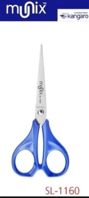 Kangaro Munix Stainless Steel Scissors | SL-1160 | 152 mm | Ergonomic ...