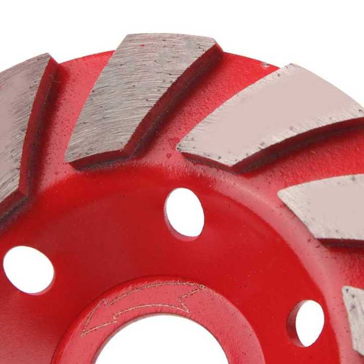 100 x 20mm Diamond Grinding Disc Concrete Stone Cut Segment Wheel ...