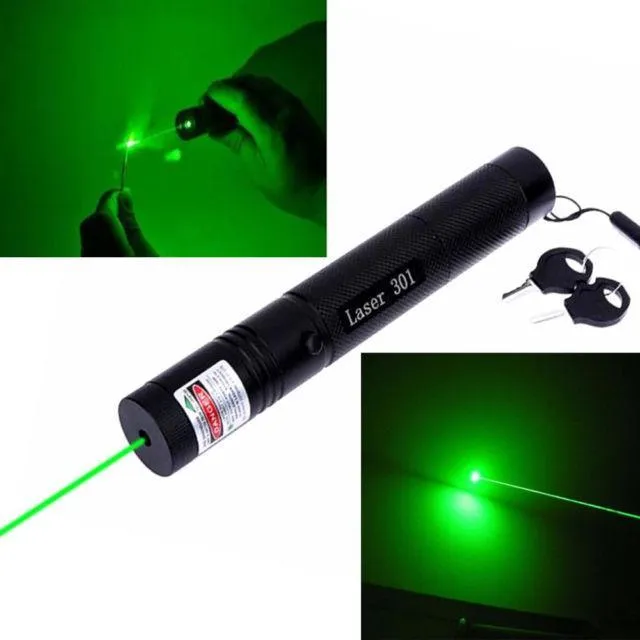 Rechargeable Green Laser Pointer Flashlight | Long Range High Power ...