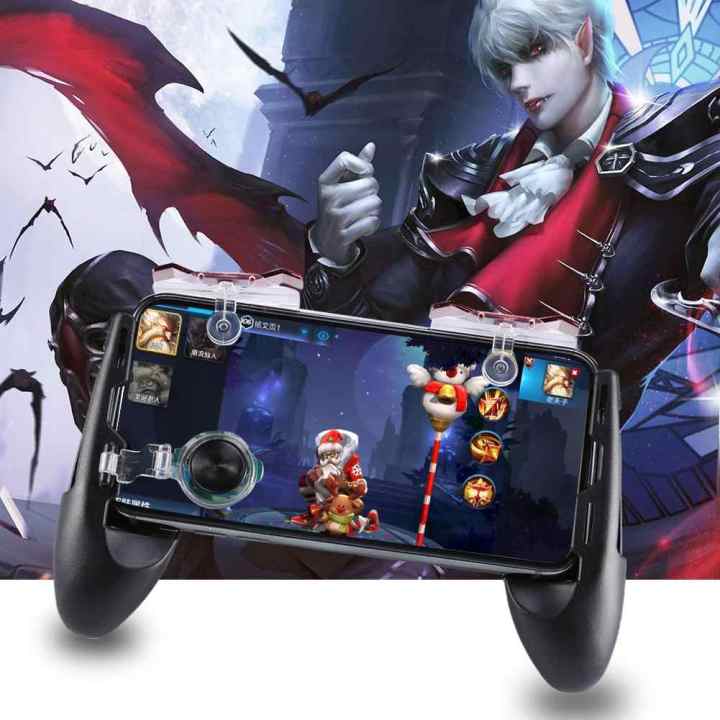 Free Fire 5 in 1 PUBG Mobile Joystick Controller Gamepad L1 R1 Gaming ...