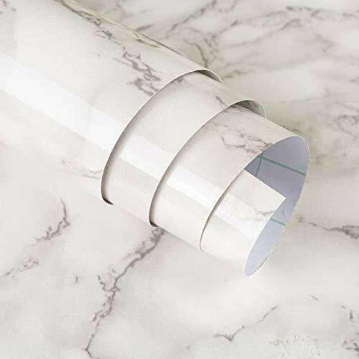 Oil Proof Self Adhesive Kitchen Marble Sticker - 3M x 61cm | Daraz.com.np