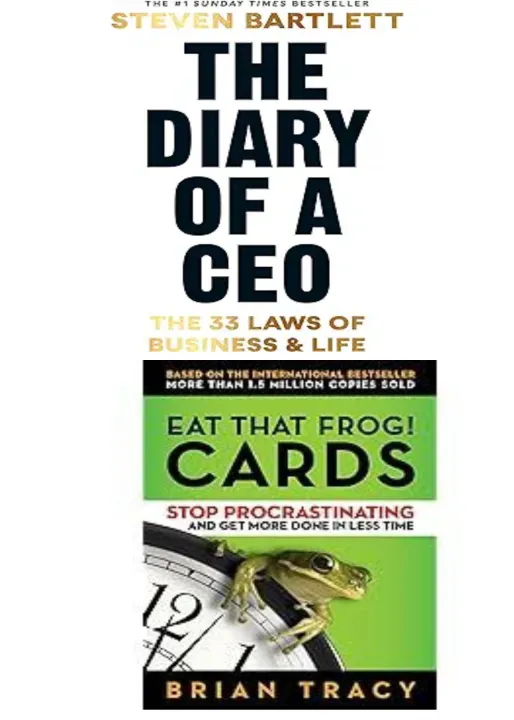The Dairy Of A Ceo + Eat That Frog | Daraz.com.np