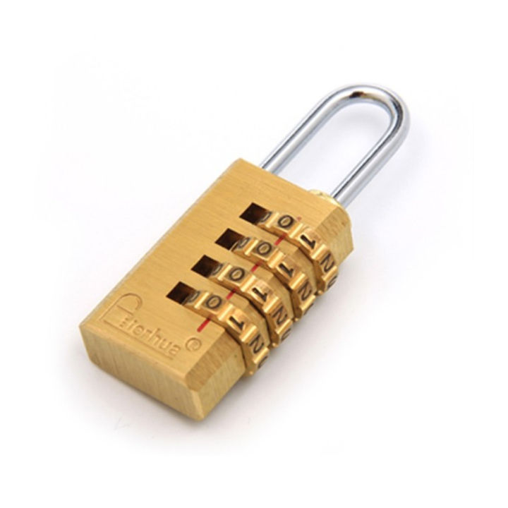 Combination Lock - Resettable With 4 Digits pad lock | Daraz.com.np