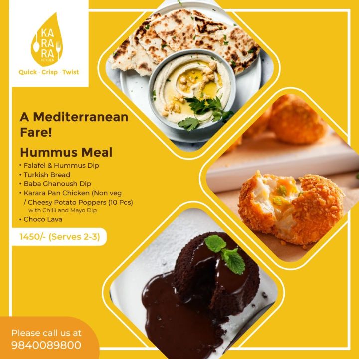 Karara Kitchen A Mediterranean Fare - Veg Family Pack | Daraz.com.np