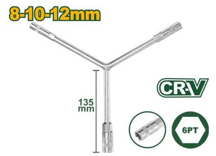 Jadever Y-Type Socket Wrench Size:8-10-12mm JDTH2101 | Daraz.com.np