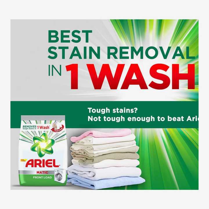 Ariel Matic Front Load Detergent Washing Powder 2 kg pack | Daraz.com.np