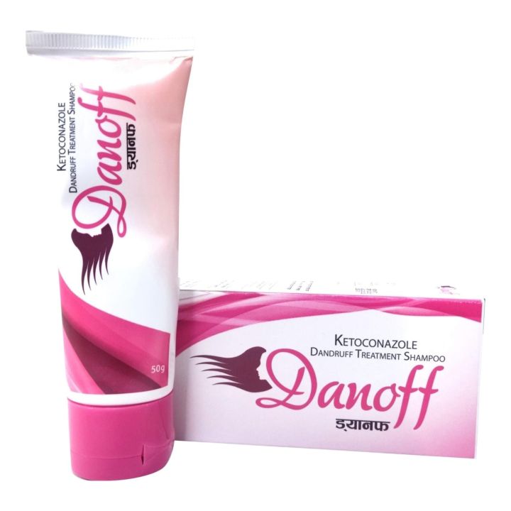 Danoff Ketoconazole Dandruff Treatment Shampoo , 50Ml, For Dandruff ...