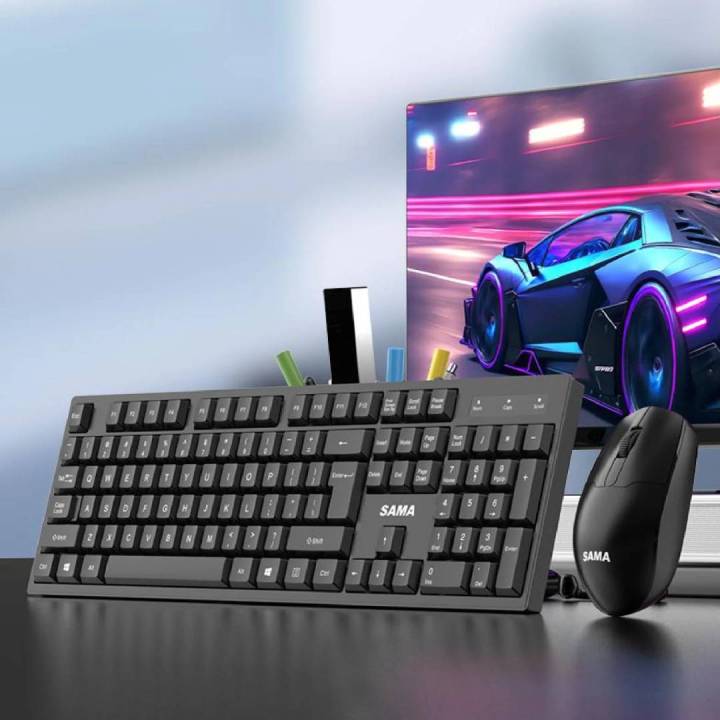 SAMA GW1500 Wireless Keyboard and Mouse Combo | Daraz.com.np