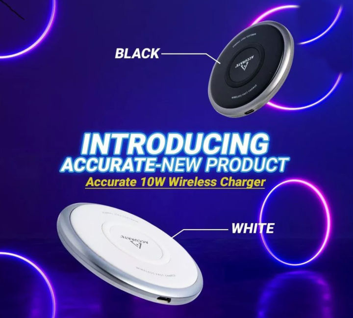 Accurate ACWC-01 Wireless Fast Charger | Daraz.com.np