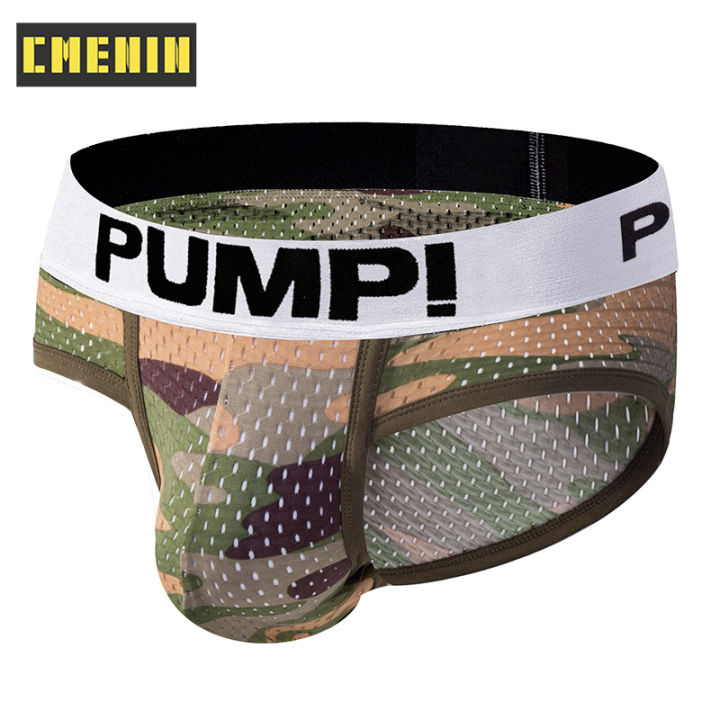 CMENIN 2021 PUMP 1Pcs Cotton Plain Comfortable Underwear Men Jockstrap ...