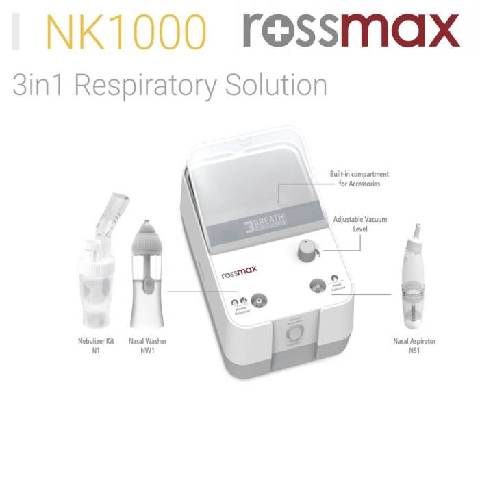 Rossmax NK1000 3in1 Respiratory Solution | Daraz.com.np