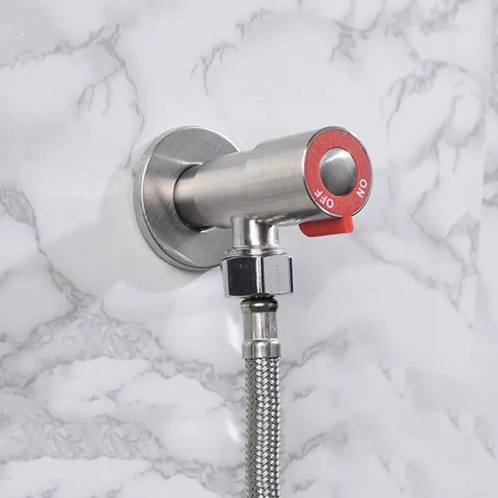 Creative Stainless Steel Triangle Valve G1/2" Thread Multi functional ...