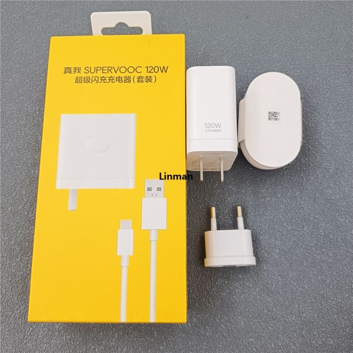 Linman New Realme GT 6 6T Neo6 120W Charger SuperVOOC Fast ...