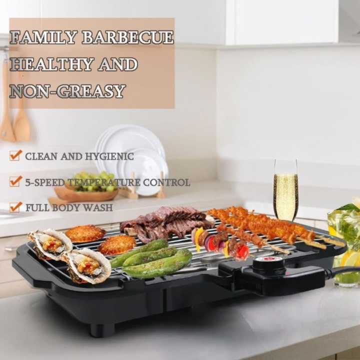 2000W Multifunction Electric Barbeque Grill and Barbeque Grill Toaster ...
