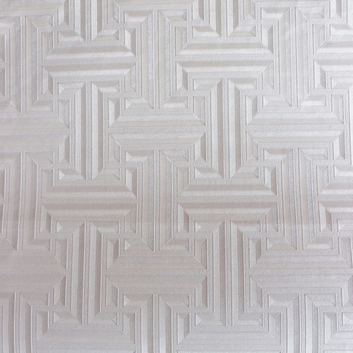 Silver Pattern Design Korean Wallpaper For Living Room 15.6*1.06M ...