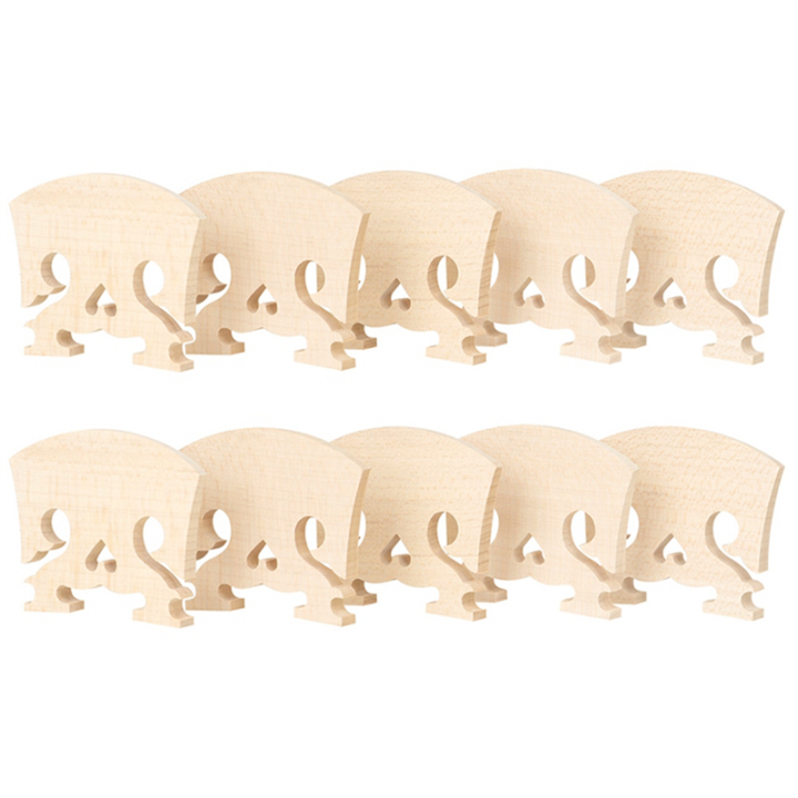 Baroque Violin Code 10 Heart-Shaped Maple Piano Code Violin Bridge ...