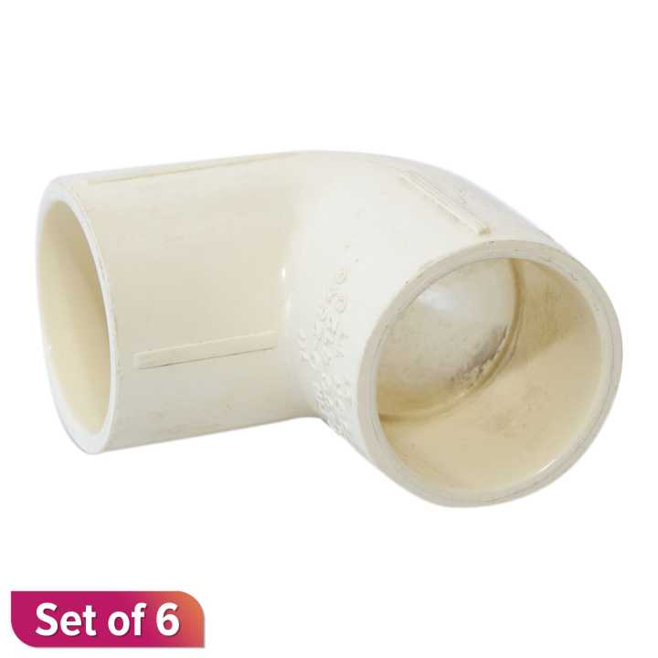Cream Color Marvel CPVC Elbow 20mm Set Of 6 | Daraz.com.np