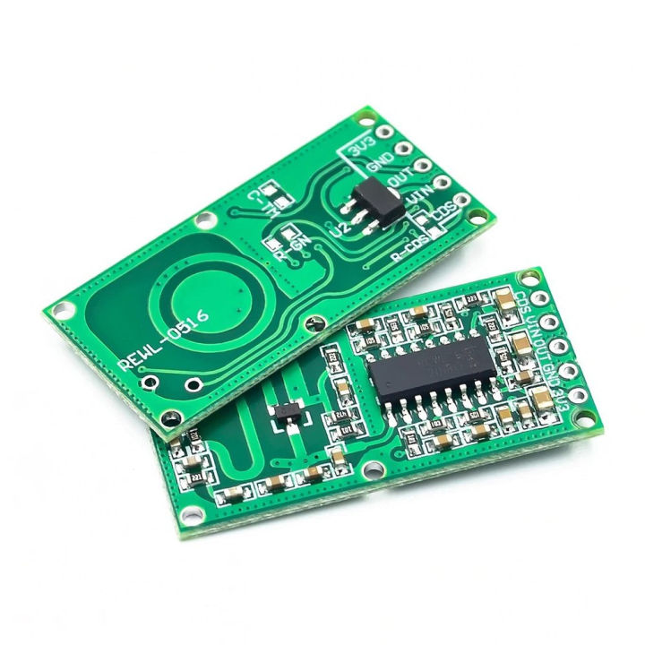 RCWL-0516 Motion Detection Sensor, Microwave Radar Sensor, Switch Module, for Arduino ESP8266 ...