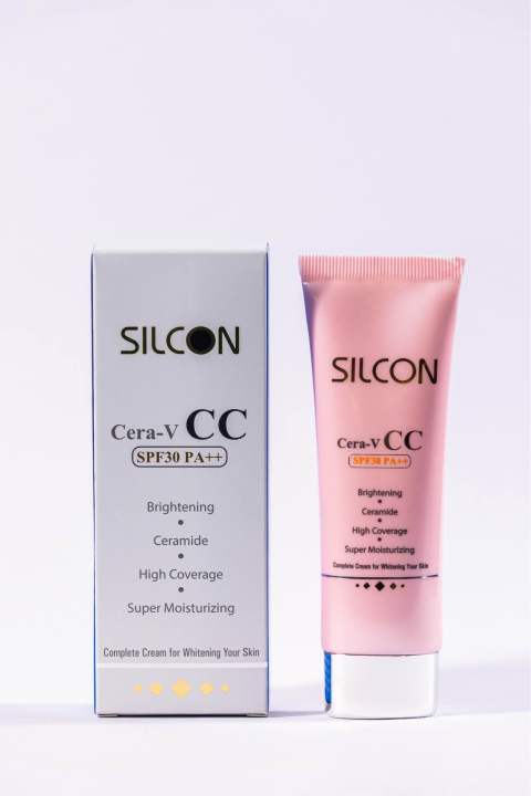 SILCON Cera-V CC Cream SPF30 PA++ Complete Cream For Whitening Your ...