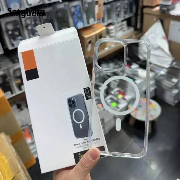 Linguolin Watch Case SPG Ultra Hybrid Magnetic Wireless Charging Case ...