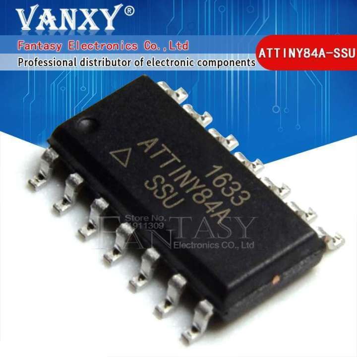 2pcs ATTINY84A-SSU Standard Operating Program ATTINY84A ATTINY84-SSU ...