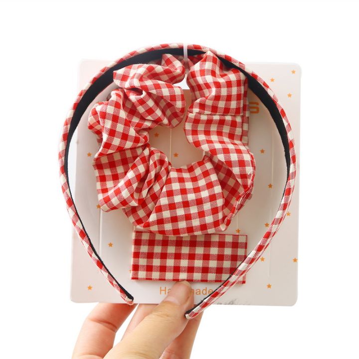 Linman 【7efc9af3】3Pcs(Hair Bands+Rope+Clip) Rope Hairgrip ...