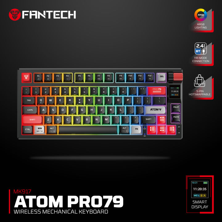 Fantech MK917 ATOM PRO97 Mechanical Keyboard (BLACK RED SWITCH) | Daraz ...