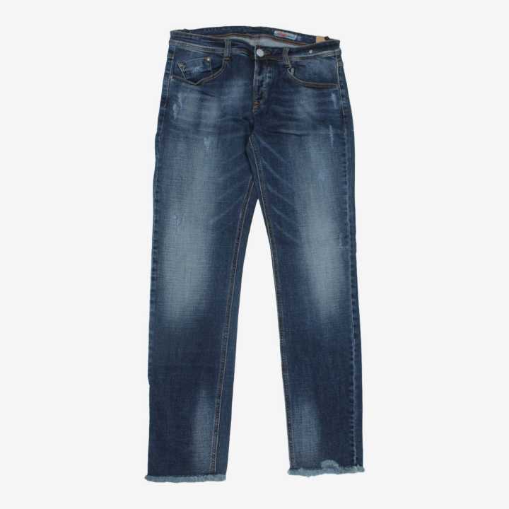 Rough Bottom Cut Jeans For Men | Daraz.com.np