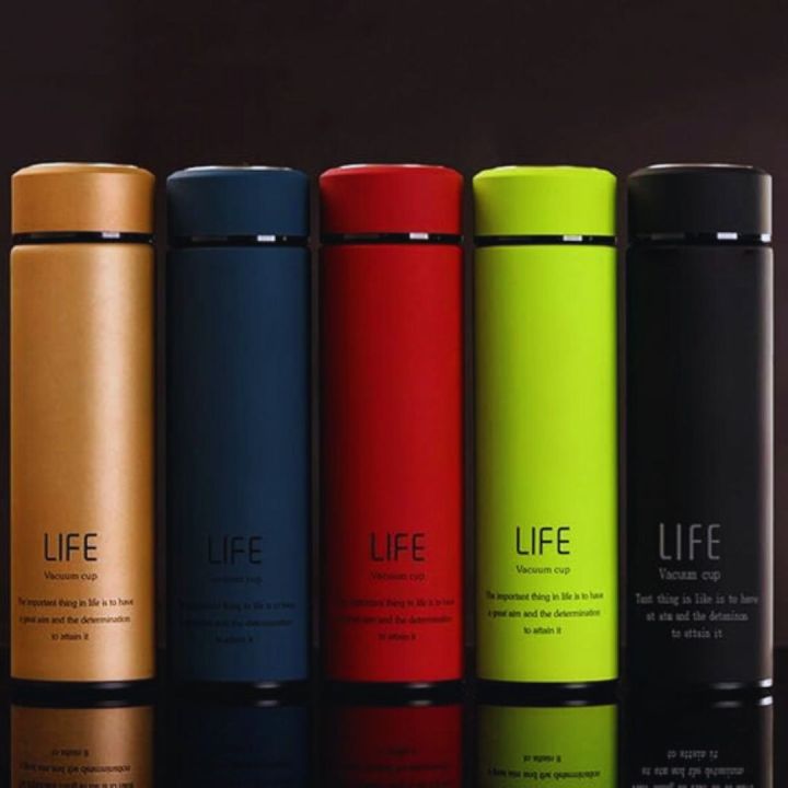 “FlexiFlask 450 – Premium Stainless Steel Thermos with Smart Temp ...