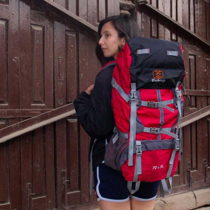 Waterproof Outdoor Hiking Backpack -70 +5L With Rain Cover | Daraz.com.np