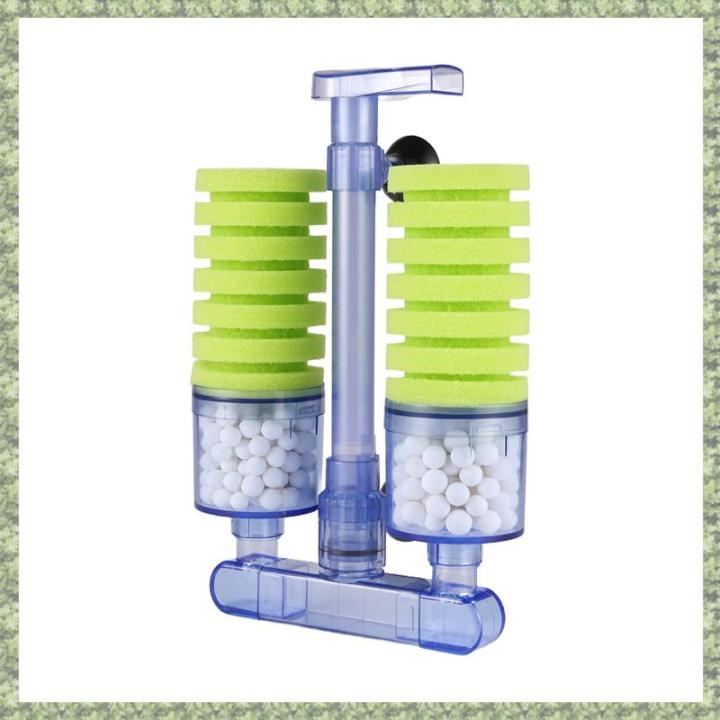 SptrryAquarium Filter,Ultra Quiet Aquarium Biochemical Sponge Filter ...