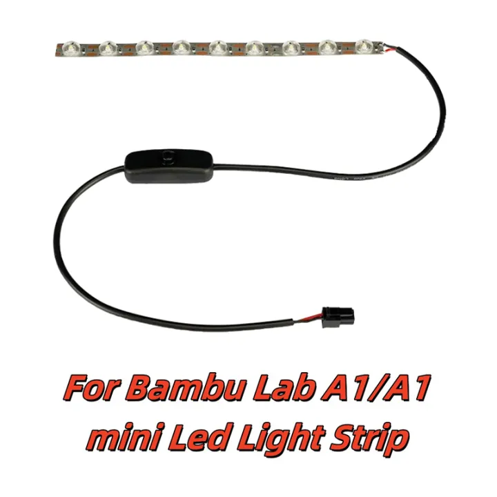Printer DIY Accessories For Bambu Lab A1/A1mini Led Light Strip Ra95 ...