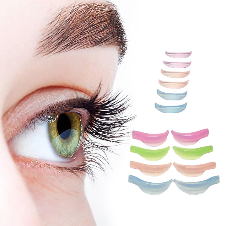 7 Pairs Silicone Eyelash Perm Pad Lifting Lashes Rods Recycling 3D ...