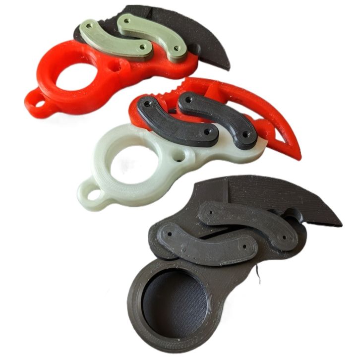 Kerambit Knife Fidget Toy 3d Printed | Daraz.com.np